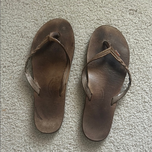 Rainbow | Shoes | Rainbow Brown Sandals | Poshmark